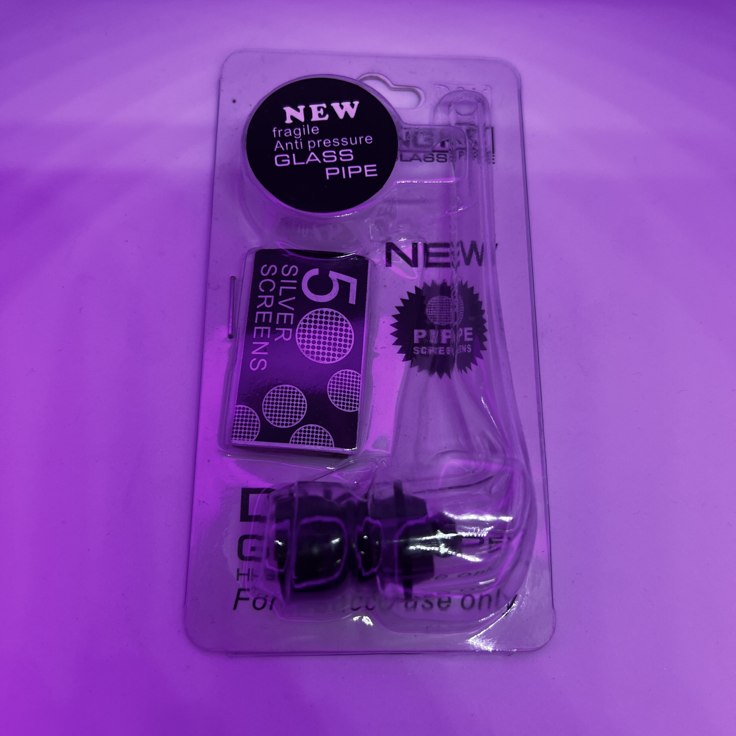 Pipa Pyrex curva - Green Side