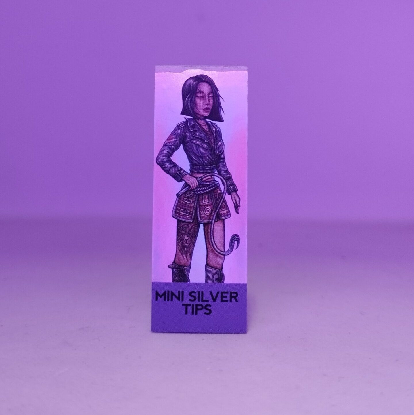 Mini Tips Silver - Green Side